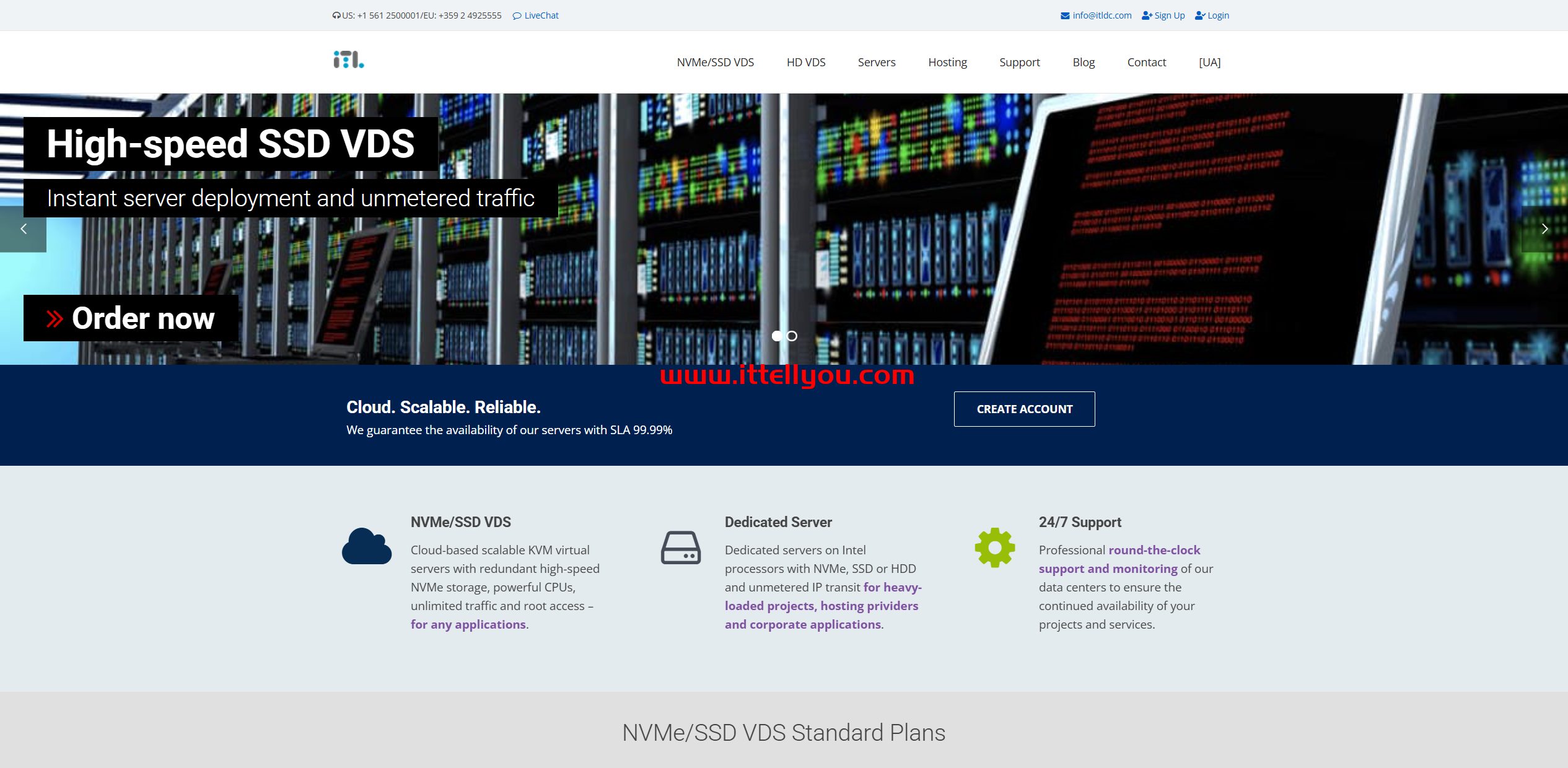 ITLDC：不限流量VPS五折，€19/年起，可选美国/新加坡/荷兰/德国等17机房 - 国外主机测评